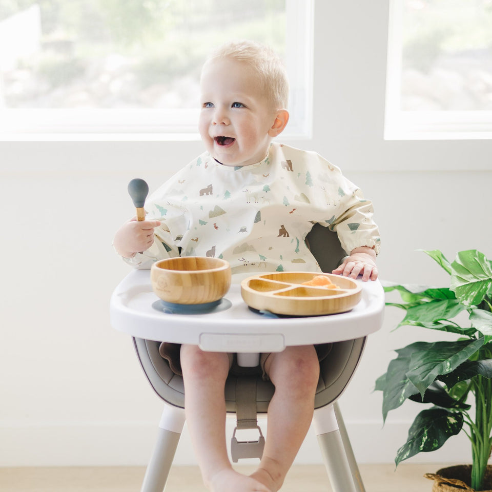 Bubba Bear - Sustainable Baby Weaning Plate & Bowl Sets with Bibs