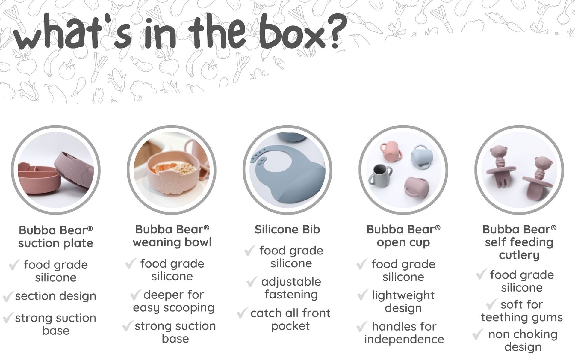 Bubba Bear® Weaning Set